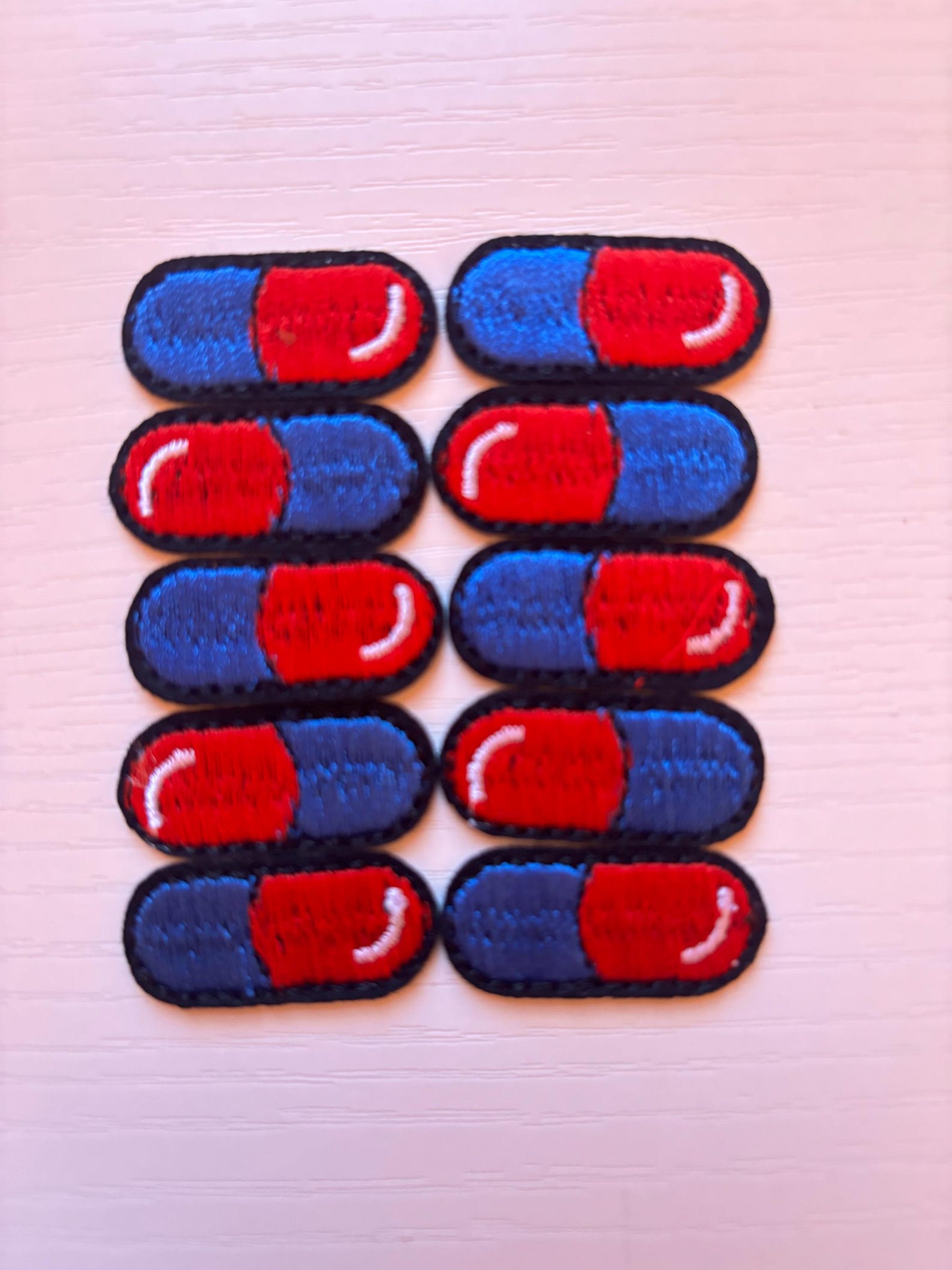 Pill Patch Capsule Meds Iron On - Etsy