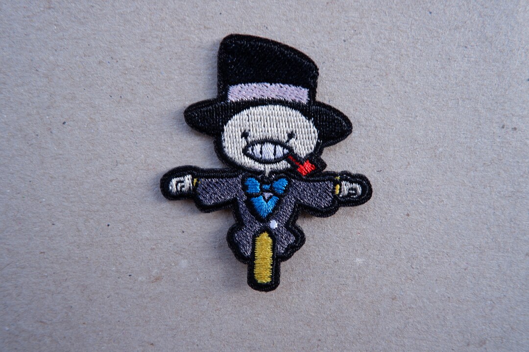 Cute Anime Embroidered Iron-on Patch Turnip Head Pin Cute Small Howl's ...