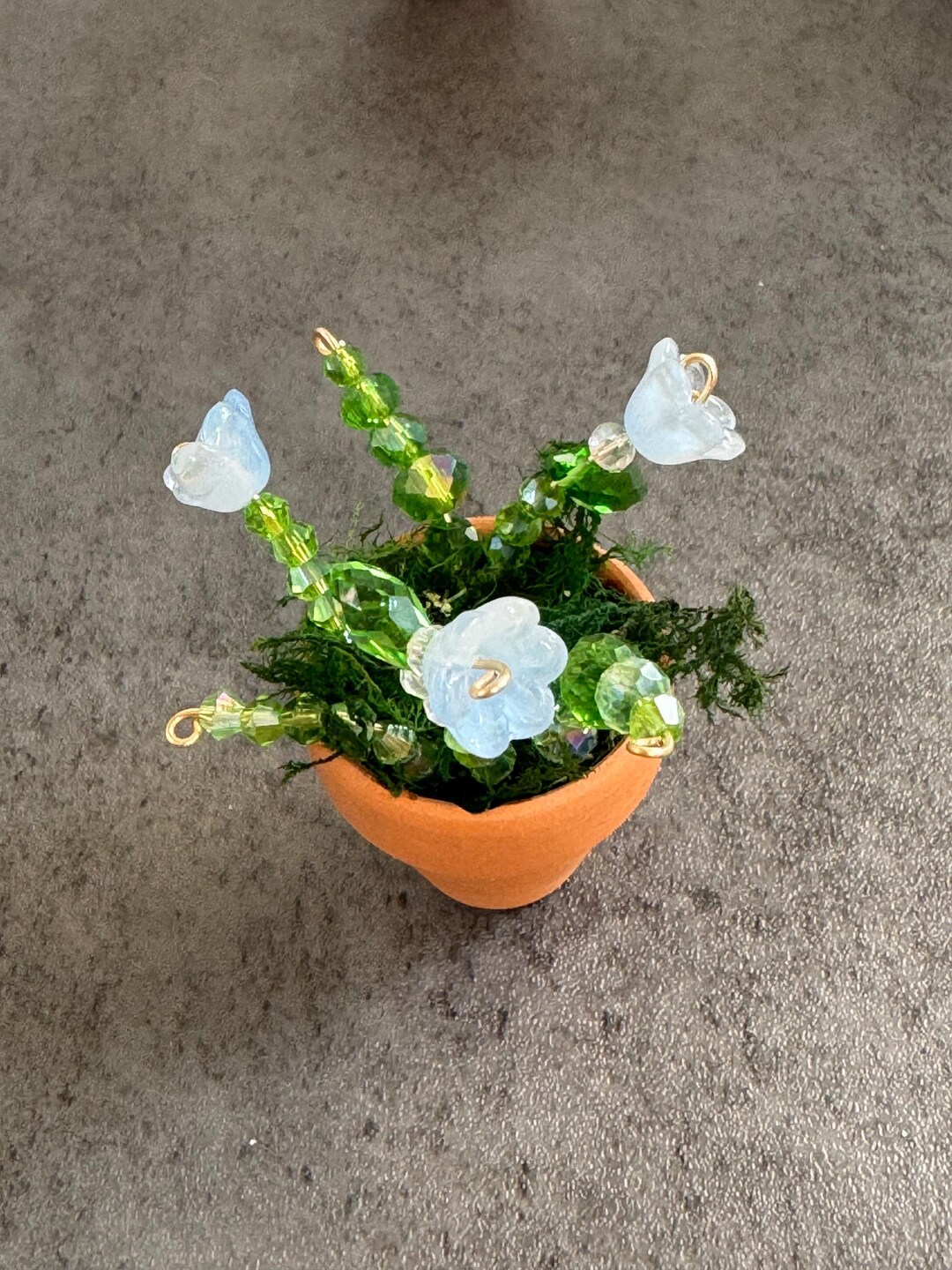 Forever Plant; Beaded House Plant; Crystal Plant; Mini Beaded Plant ...
