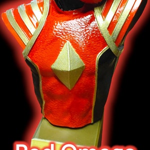 Power Rangers 3d Printed Bust-omega RANGERS - Etsy