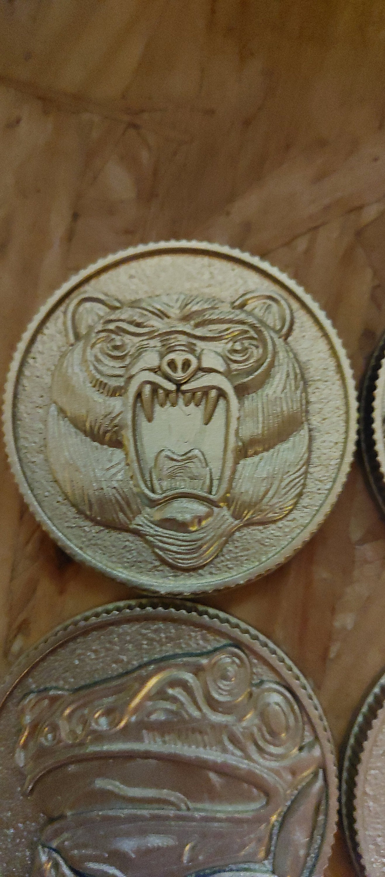 Power Ranger Coins: Ninjetti 90's MMPR Movie Coins- Resin 3d Printed ...