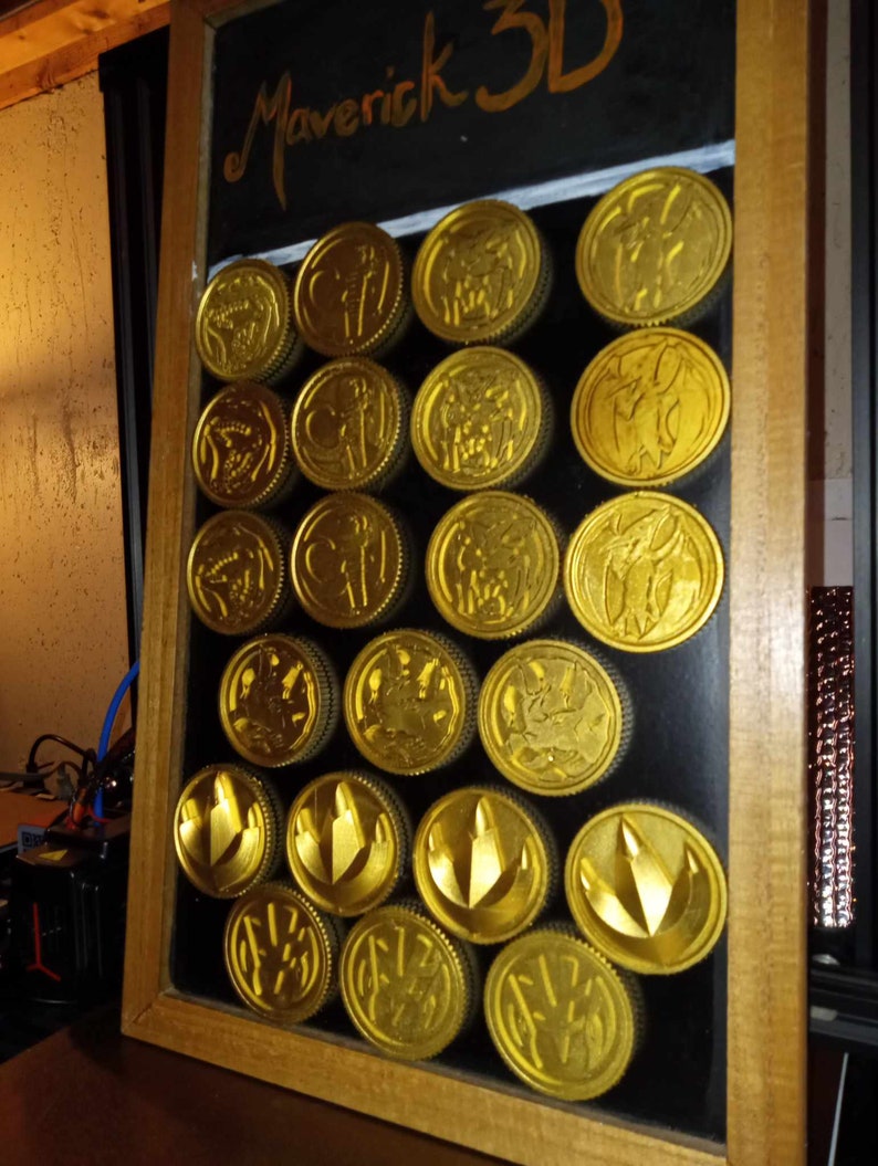 90's Original Power Ranger Coins- White Ranger Now Available! - Etsy