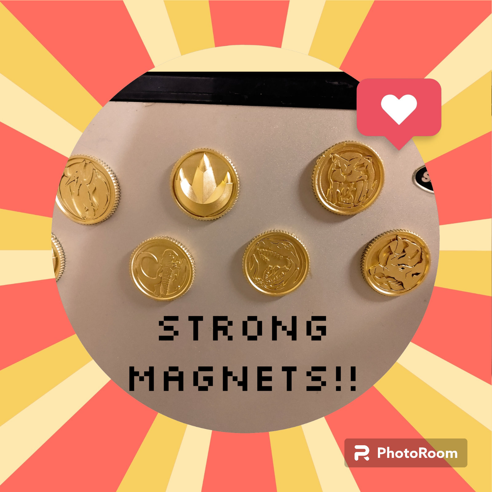 90's Original Power Ranger Coins White Ranger Now Available - Etsy