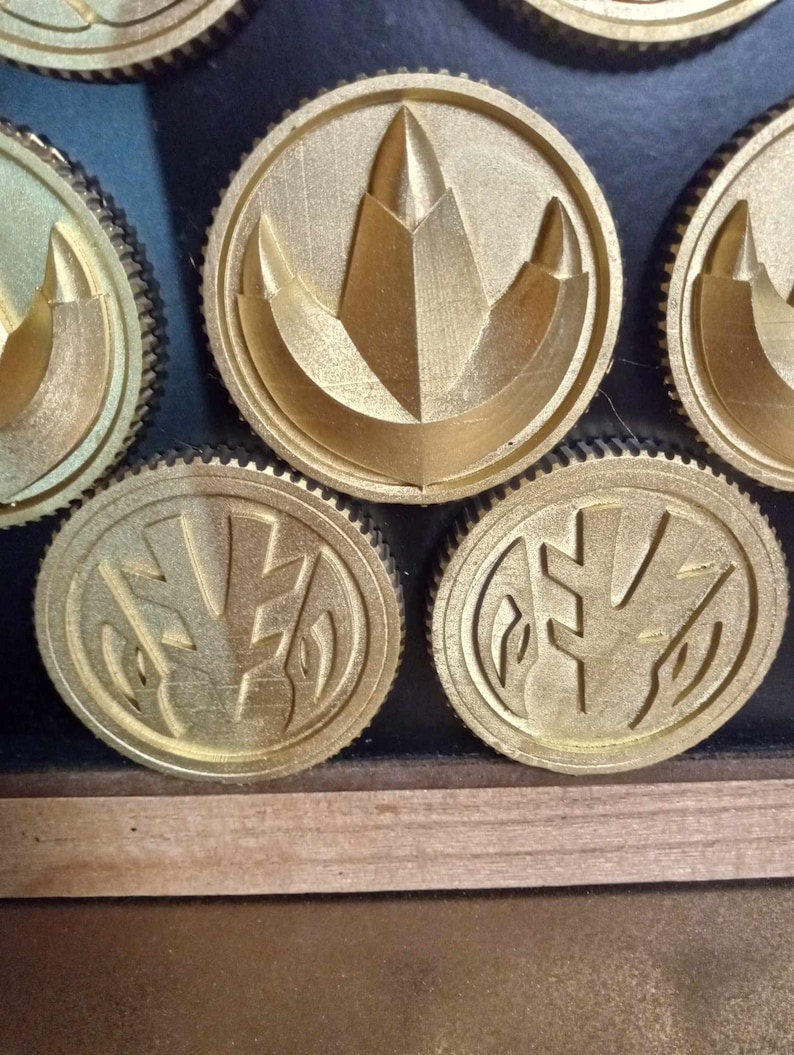90's Original Power Ranger Coins White Ranger Now Available - Etsy