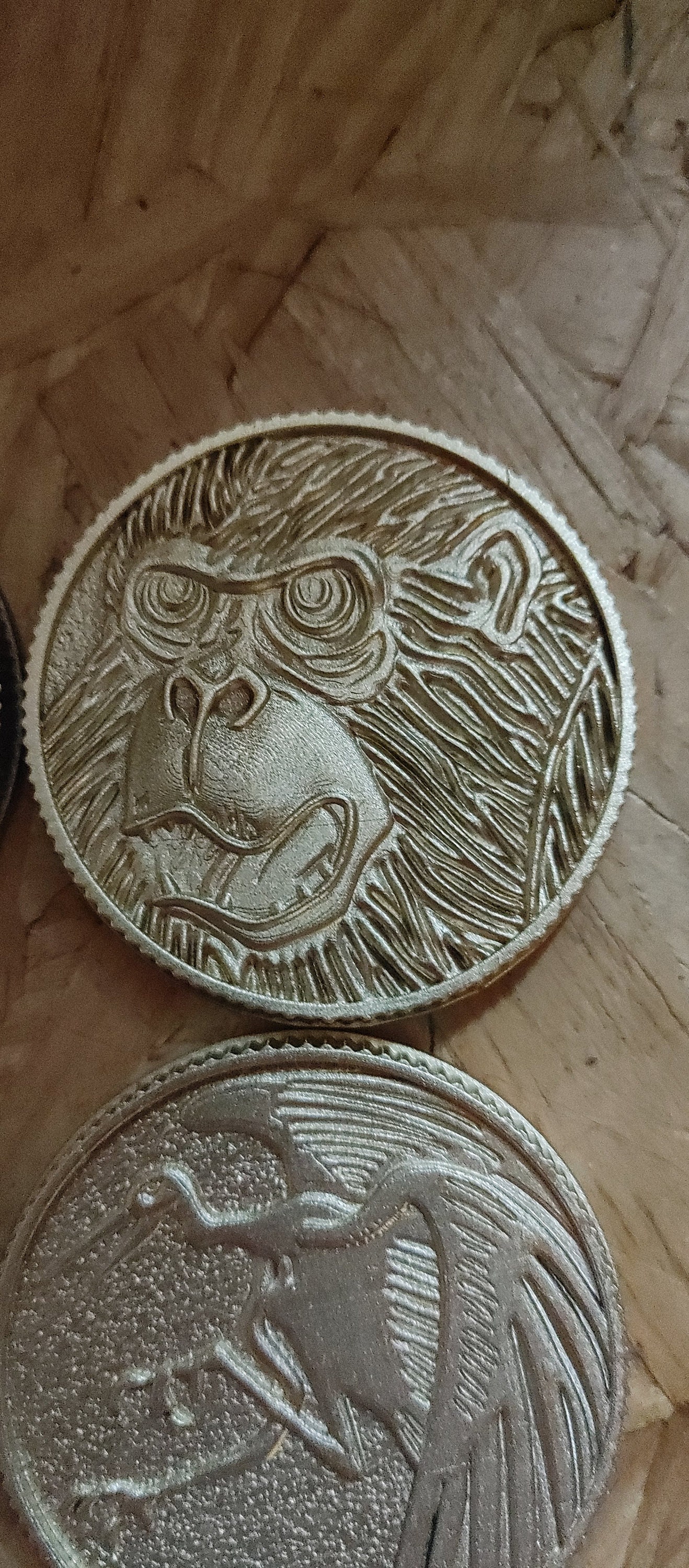 Power Ranger Coins: Ninjetti 90's MMPR Movie Coins- Resin 3d Printed ...