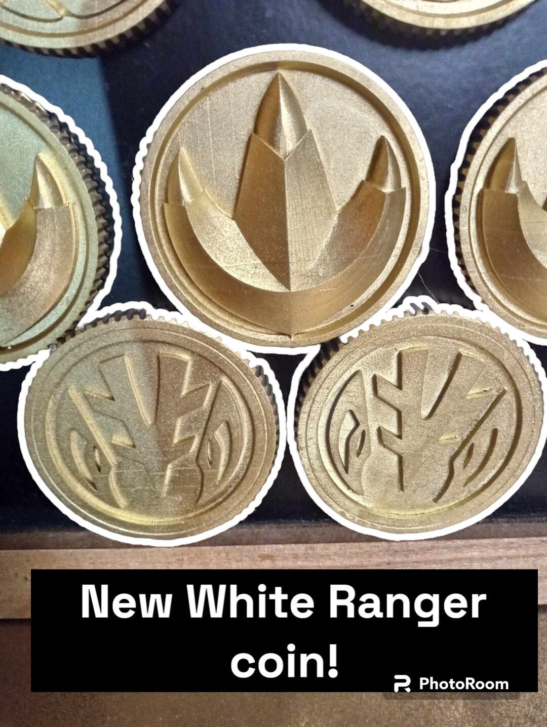 90's Original Power Ranger Coins- White Ranger Now Available! - Etsy