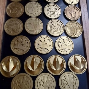 90's Original Power Ranger Coins- White Ranger Now Available! - Etsy