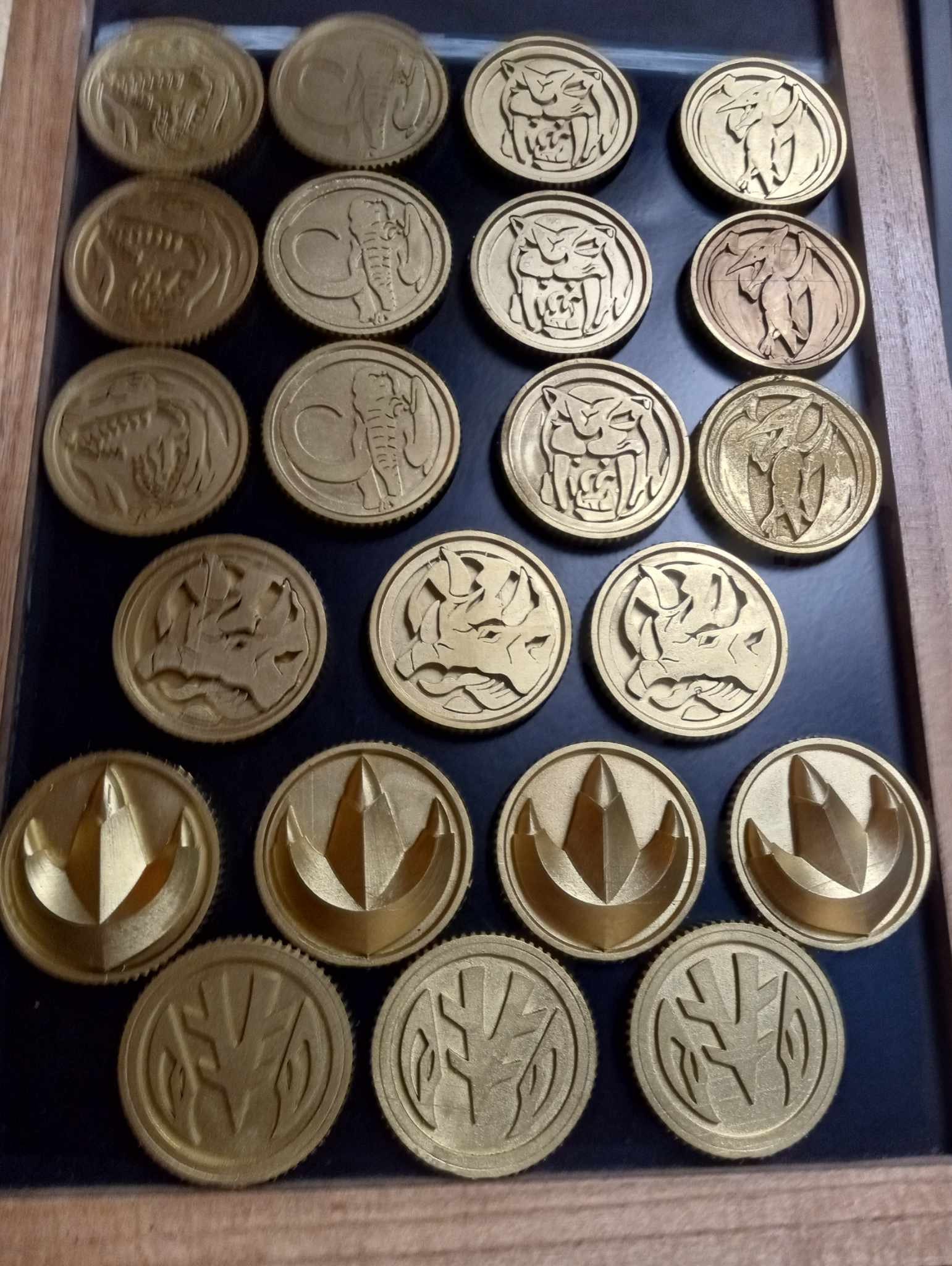 90's Original Power Ranger Coins White Ranger Now Available - Etsy