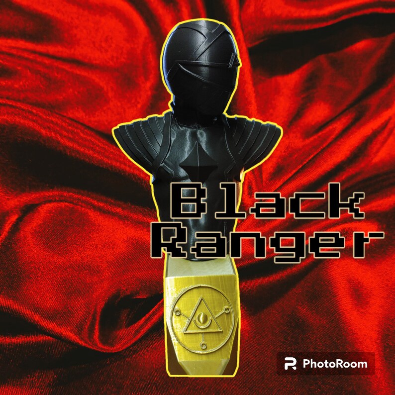 Power Rangers 3d Printed Bust-omega RANGERS - Etsy