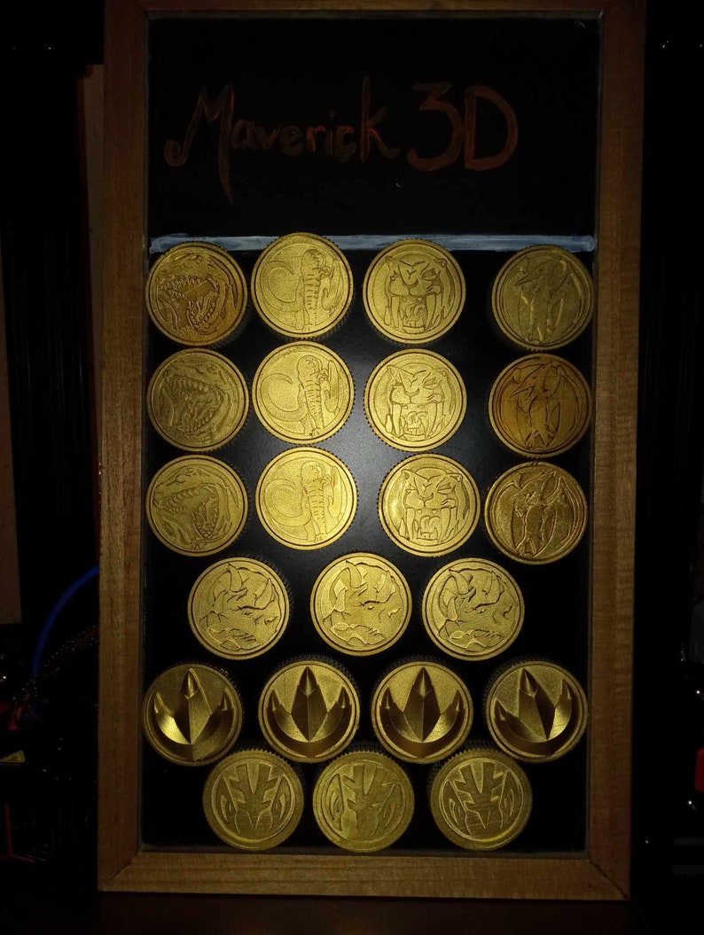 90's Original Power Ranger Coins White Ranger Now Available - Etsy