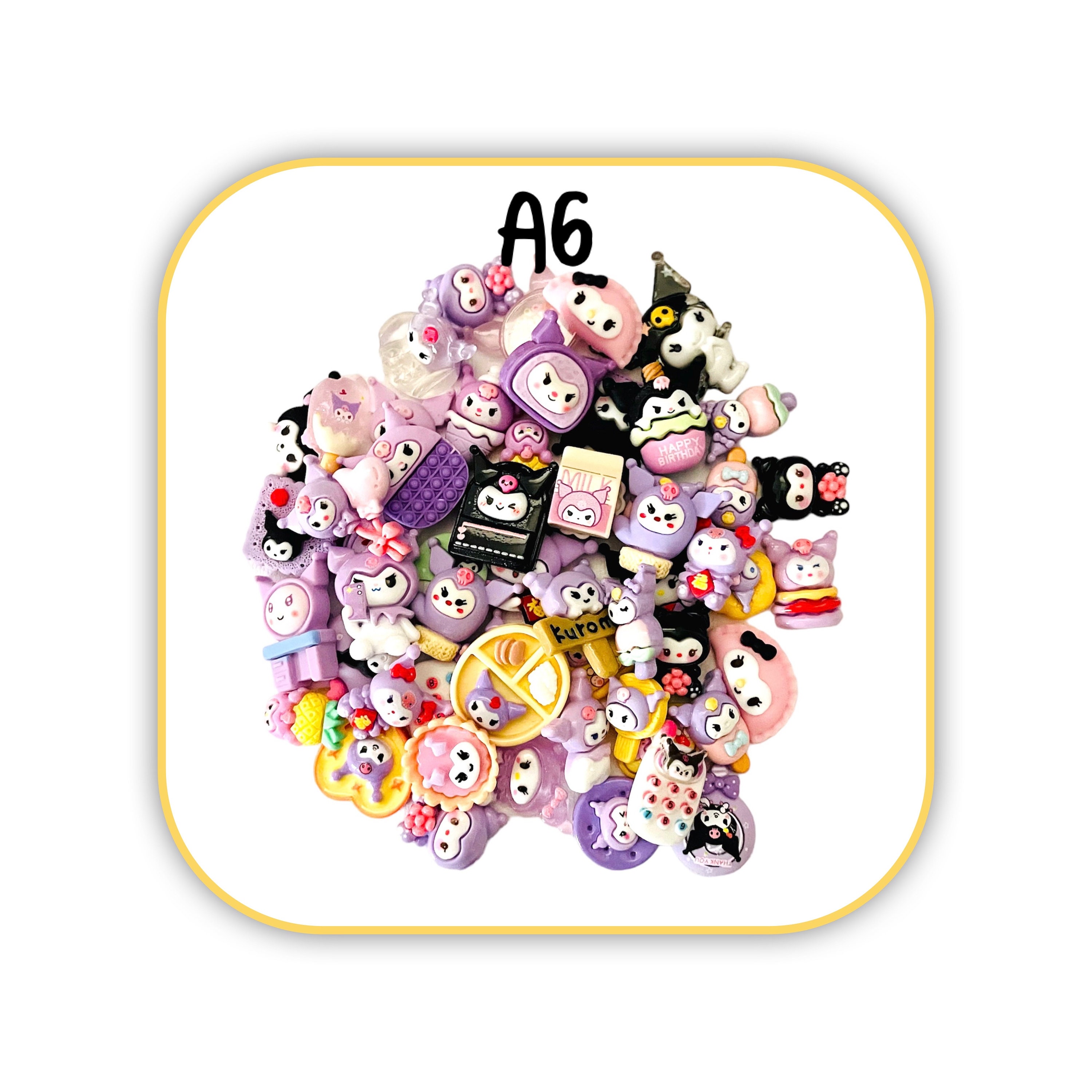 Kawaii Resin Charms for DIY Projects - Etsy