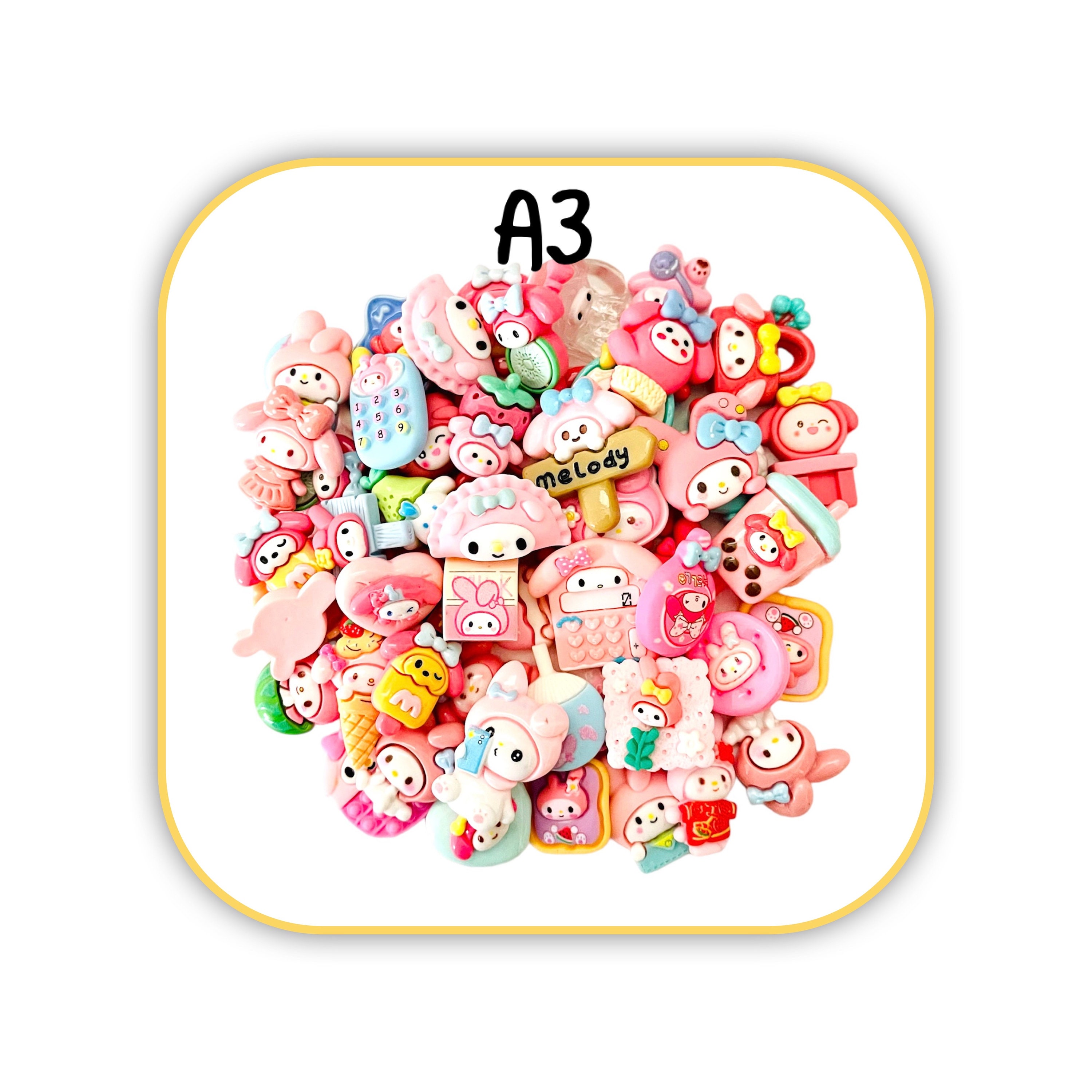 Kawaii Resin Charms for DIY Projects - Etsy