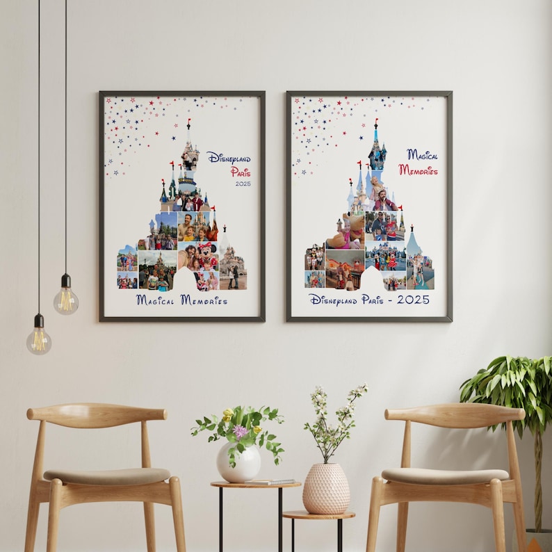 Disneyland Paris Photo Collage, Disneyland Paris Castle Photo Collage ...