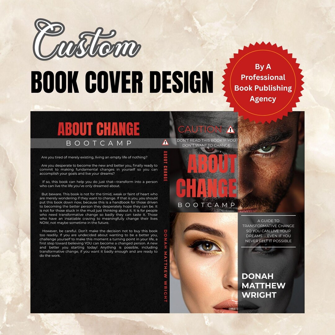 Custom Book Cover Design, Ebook Cover, Kindle Book Cover, Paperback ...