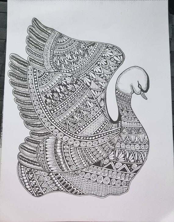 Zentangle Art Drawing