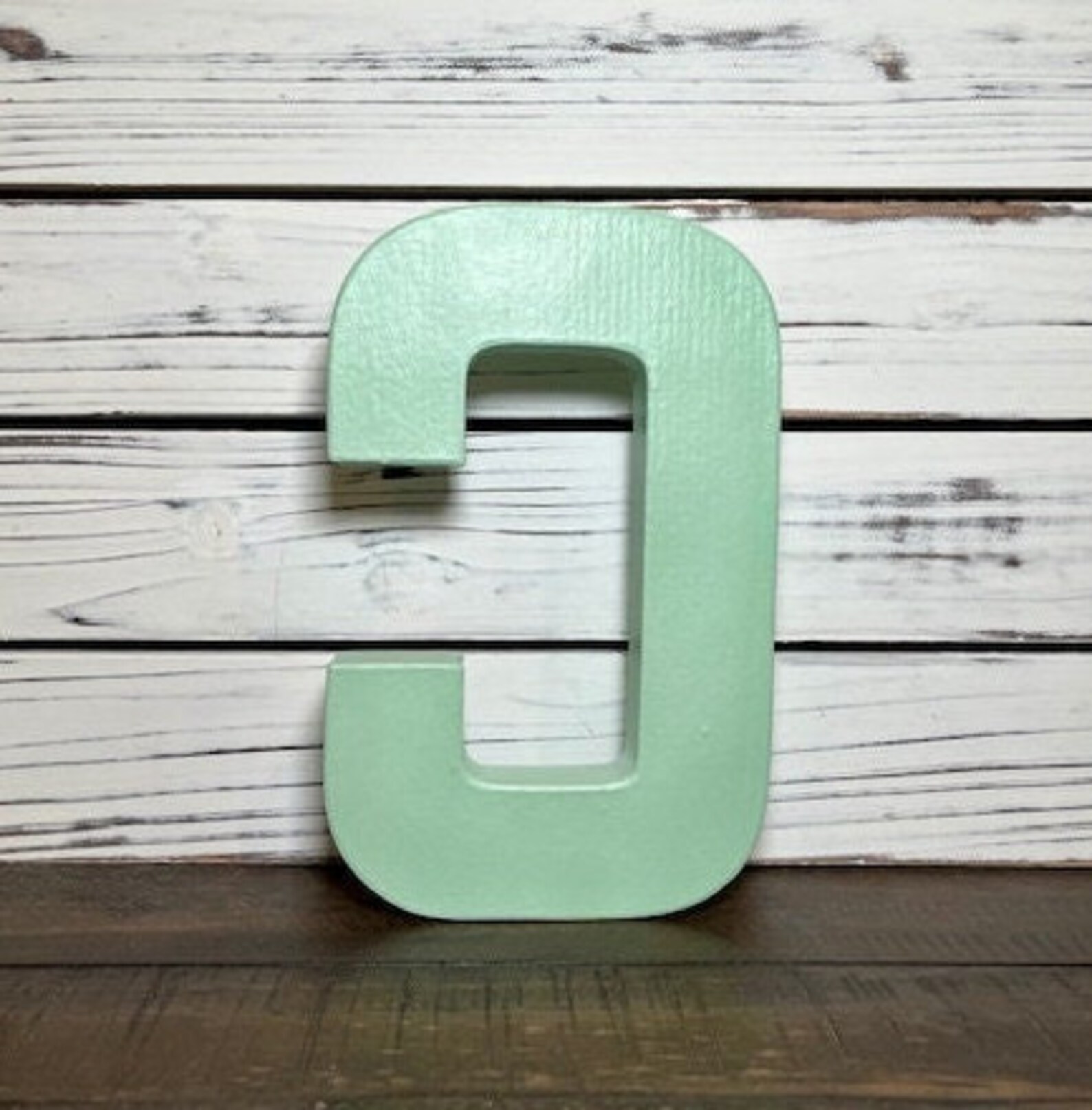 Chunky 8 1/4 Initial Letter c Shelf Sitter, Chunky Cardboard Letter c ...
