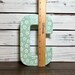 Chunky 8 1/4" Initial Letter "c" Shelf Sitter, Chunky Cardboard Letter ...
