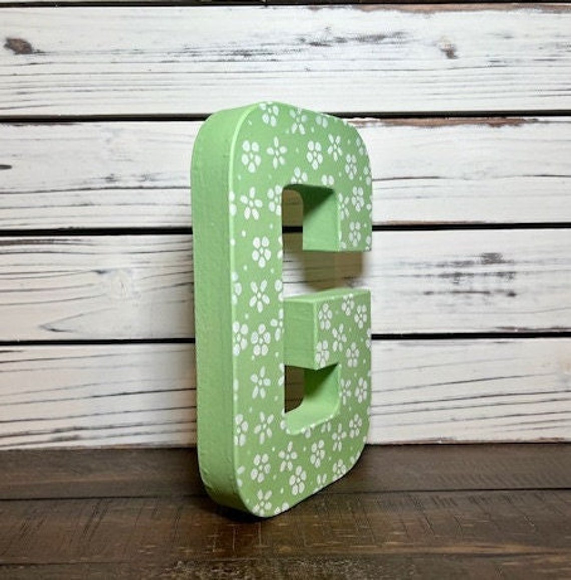 Chunky 8 1/4" Initial Letter "g" Shelf Sitter, Chunky Cardboard Letter ...
