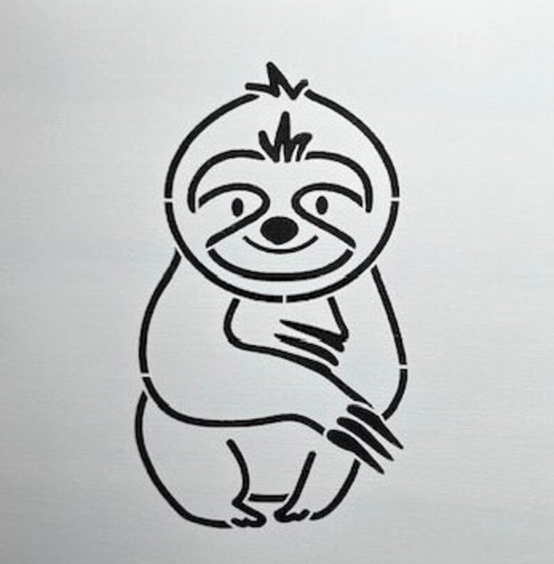 Sloth Home Decor, Safari Animal Wall Art, Nursery Home Decor, Neutral ...