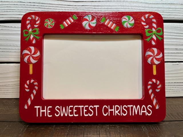 Christmas Picture Frame, the Sweetest Christmas Photo Frame, 4x6 ...