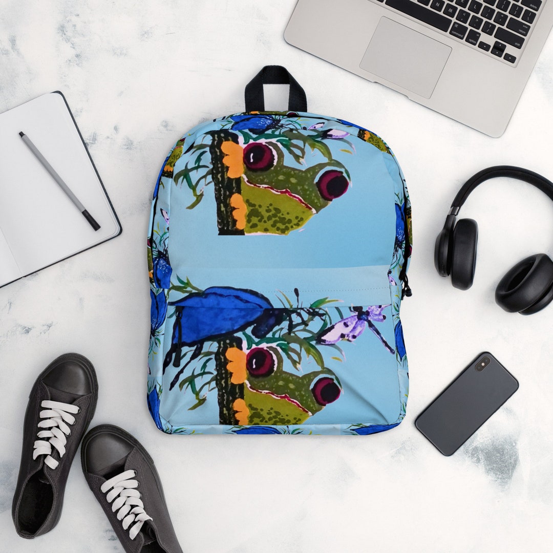 Versatile Tree Frog Backpack - Ideal for Back to School, College, Work ...