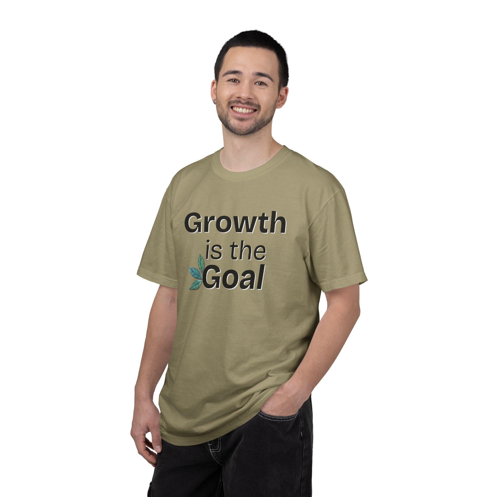Growth is the Goal T-shirt | Motivational Plant Graphic Tee - Etsy
