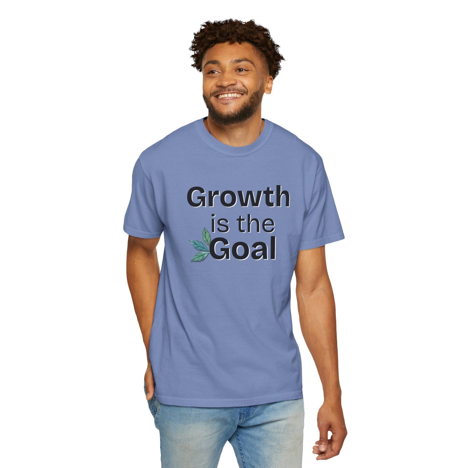 Growth is the Goal T-shirt | Motivational Plant Graphic Tee - Etsy