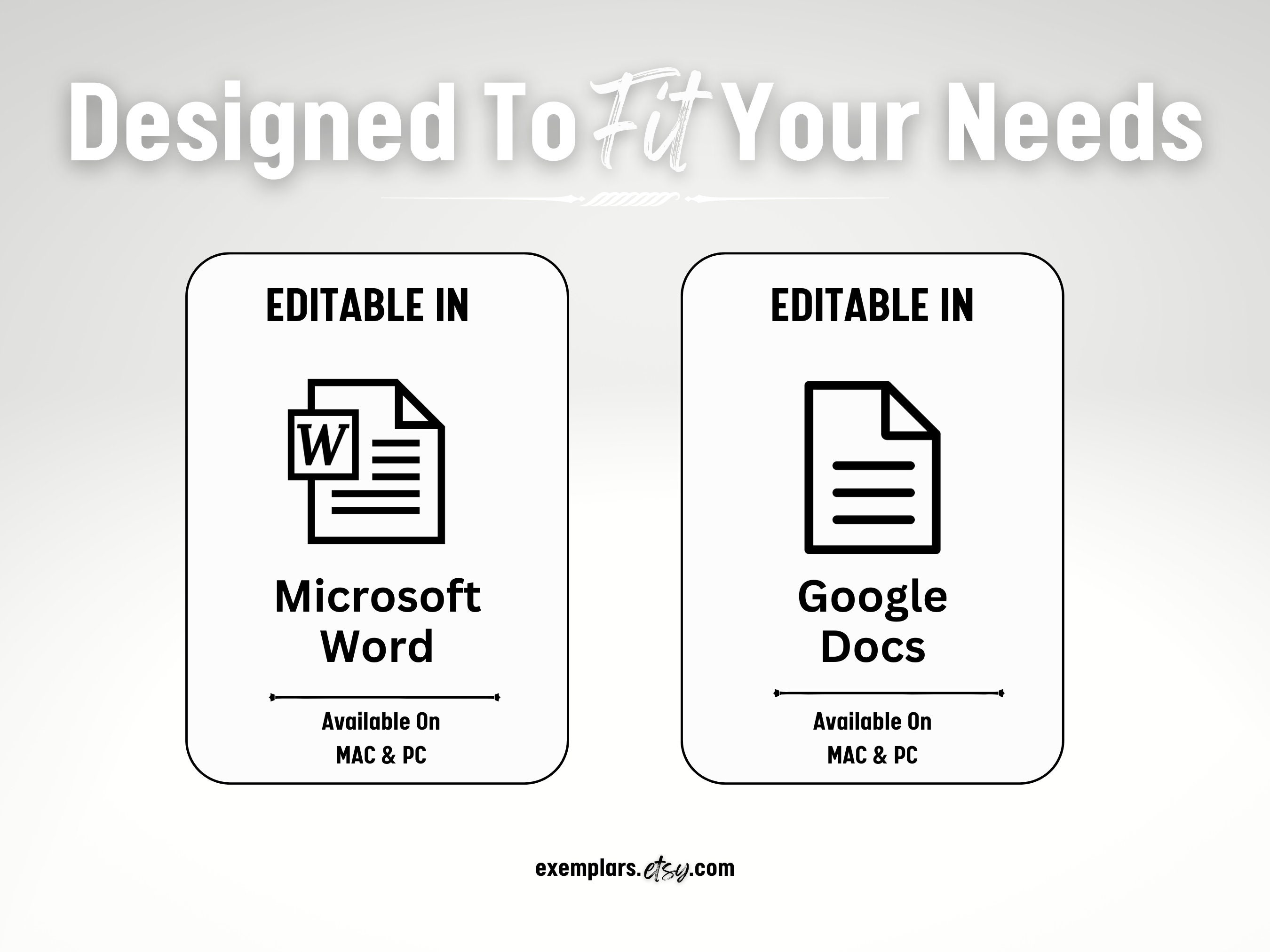 Professional Letter of Recommendation Template. Compatible With Google ...