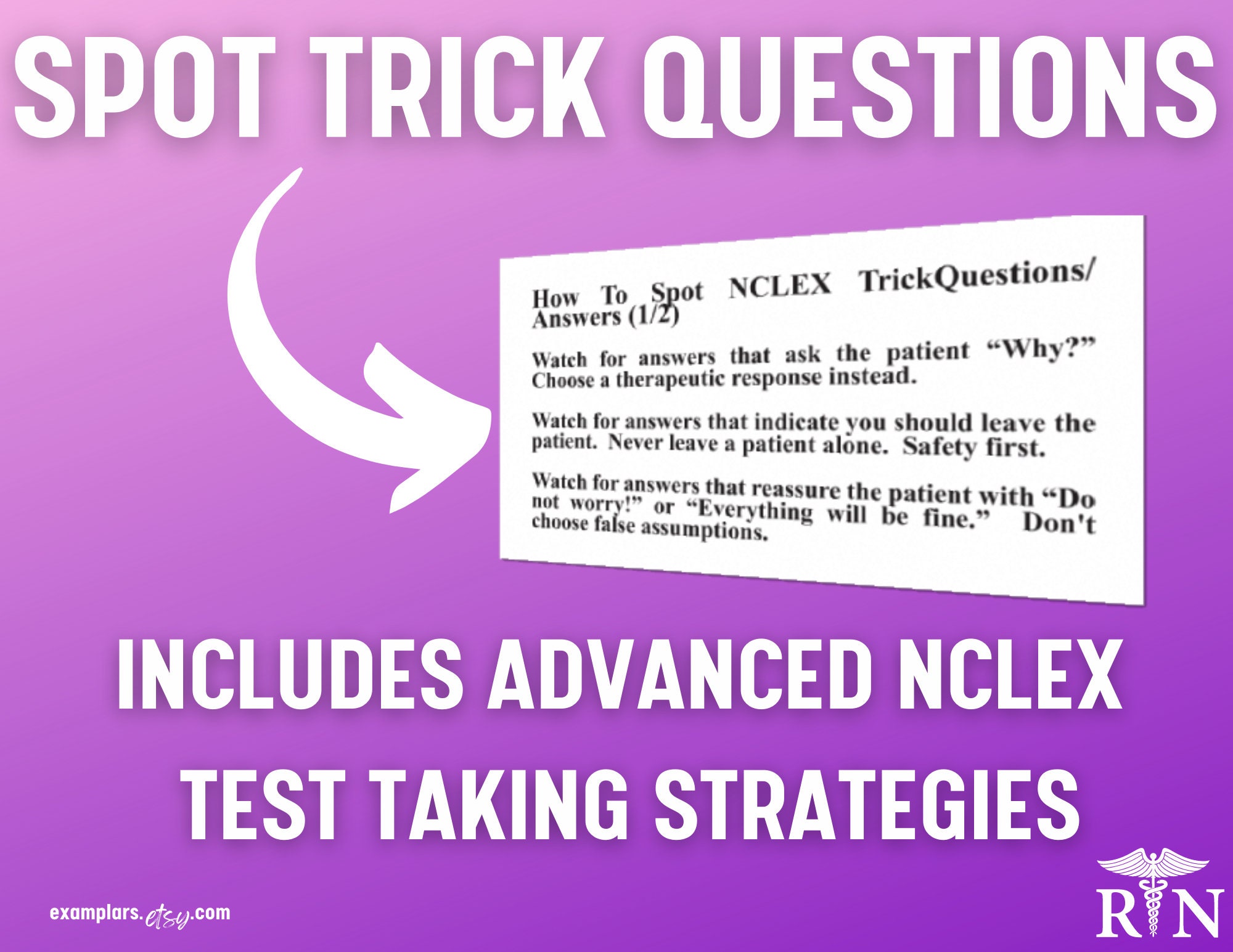 NCLEX Flash Cards Prep and Study Plan | 300 Q&A + 4 Cheat Sheets > Head ...