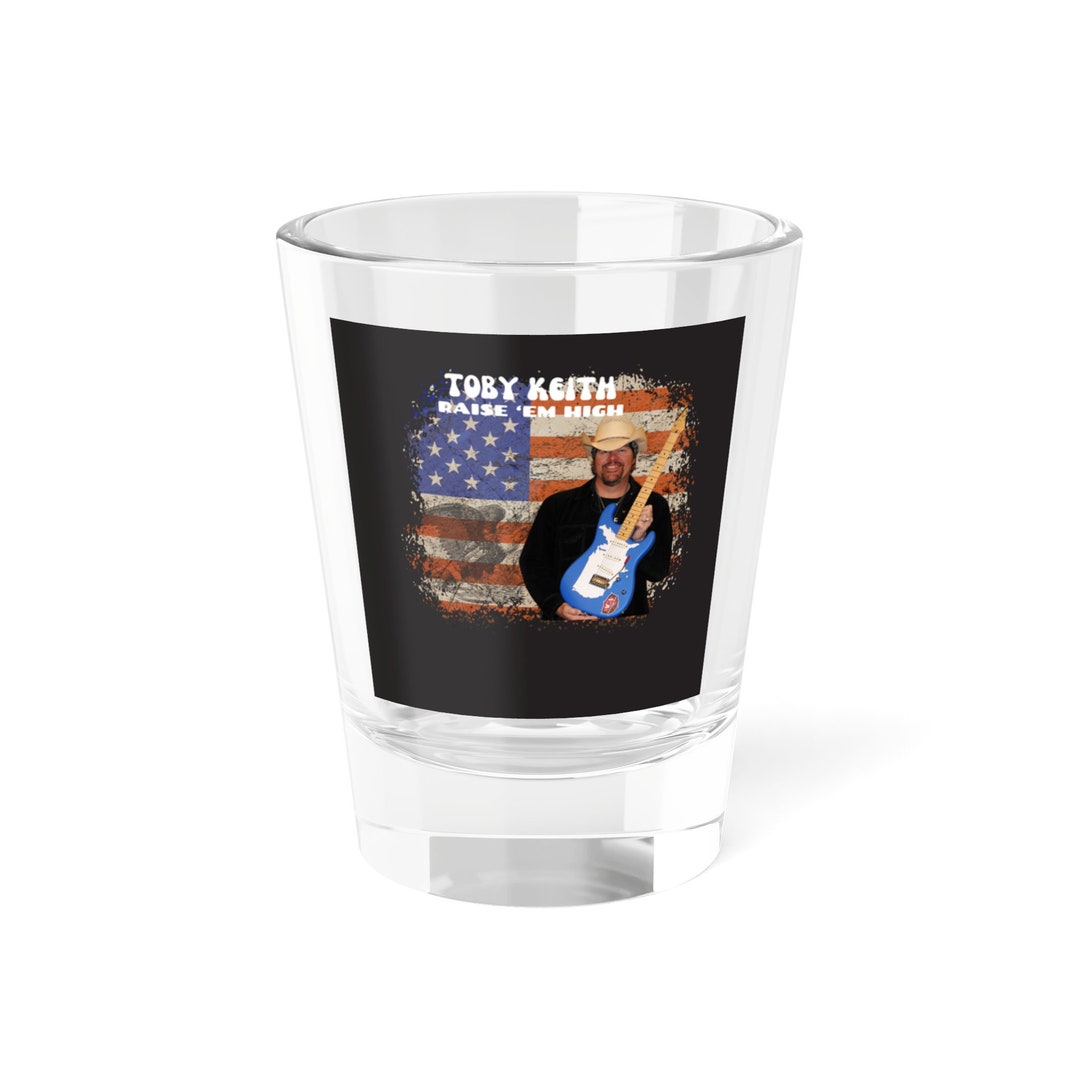 Toby Keith Memorial Shot Glass: Country Music Tribute Gift - Etsy