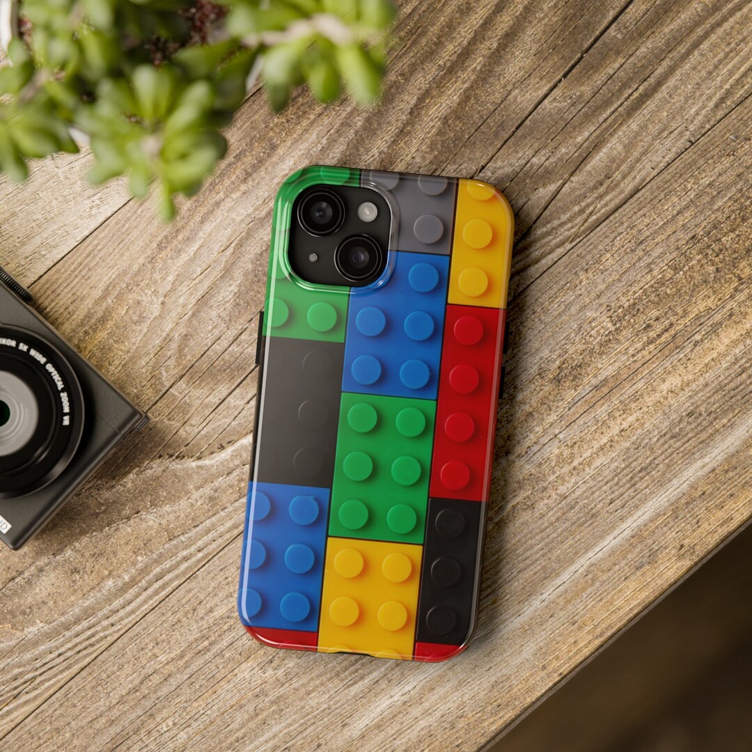 Building Blocks Phone Case, Puzzle Lover Gift,tough Phone Case - Etsy