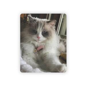 Cute Cat Kitten Rag Doll Kids' Puzzle, 30-piece Jigsaw - Etsy