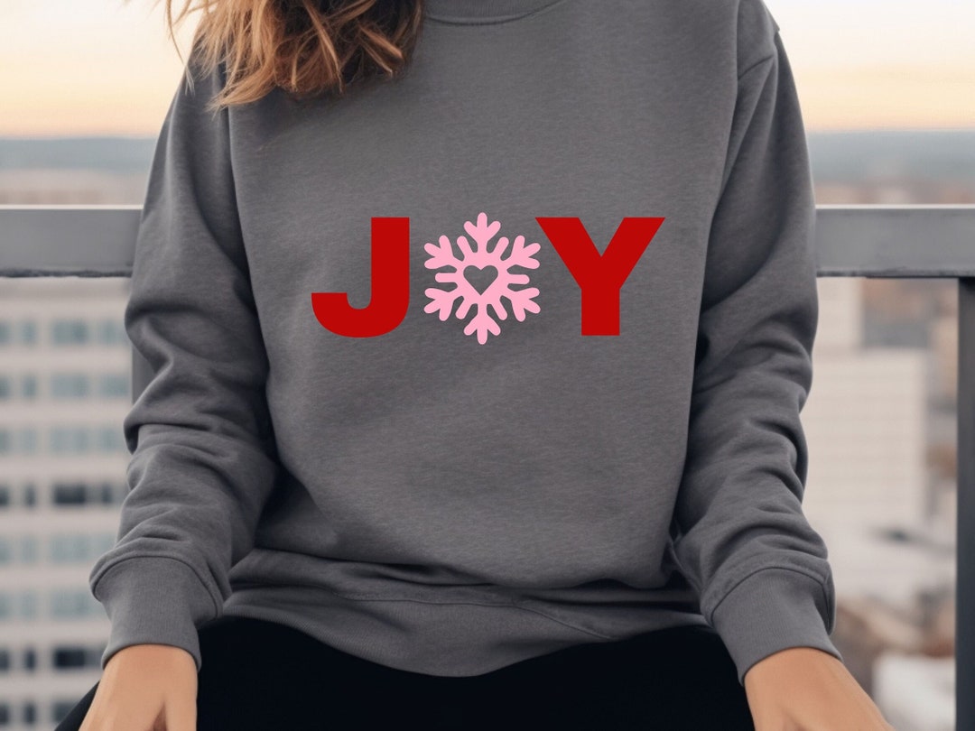 JOY Christmas Gift, Christmas Gift, Coworker Gift, Snowflake Graphic ...