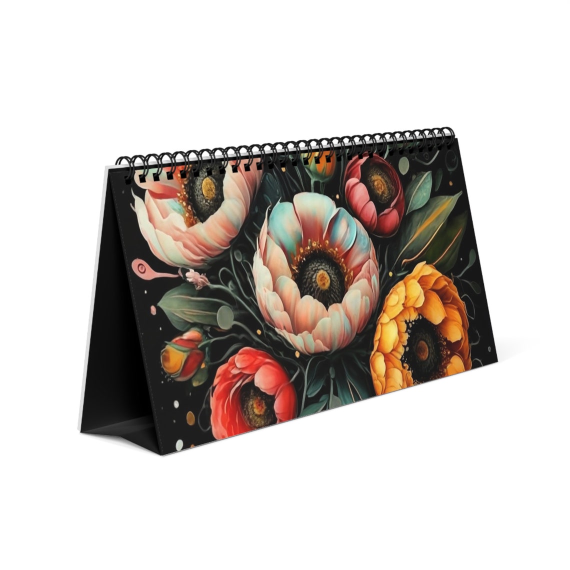 Floral Design Scene Desk Calendar, Mother's Day Gift, Birthday Gift ...