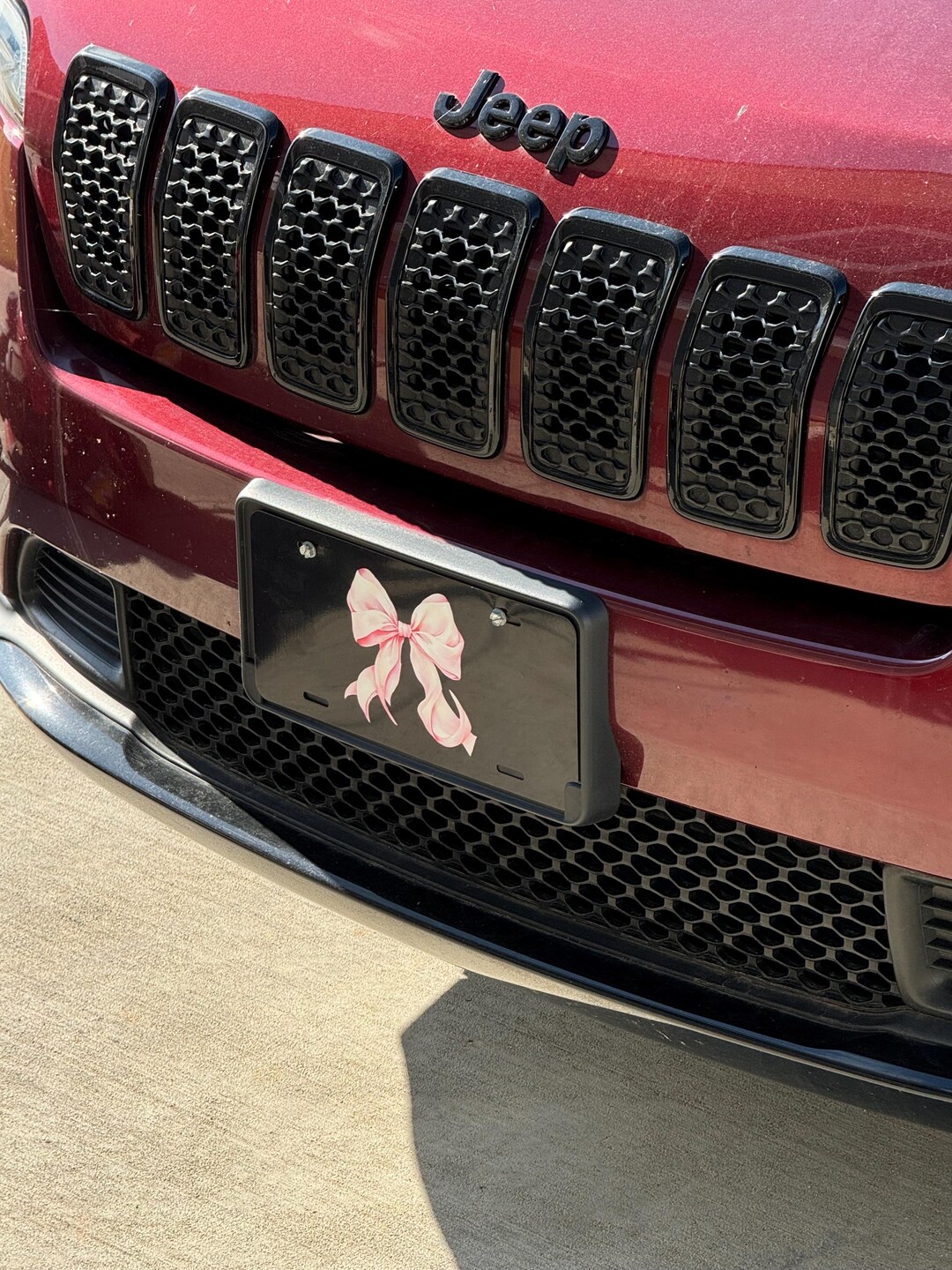 Pink Bow Lana Romantic Cute Gift for Her Car Vehicle Truck Car Student ...