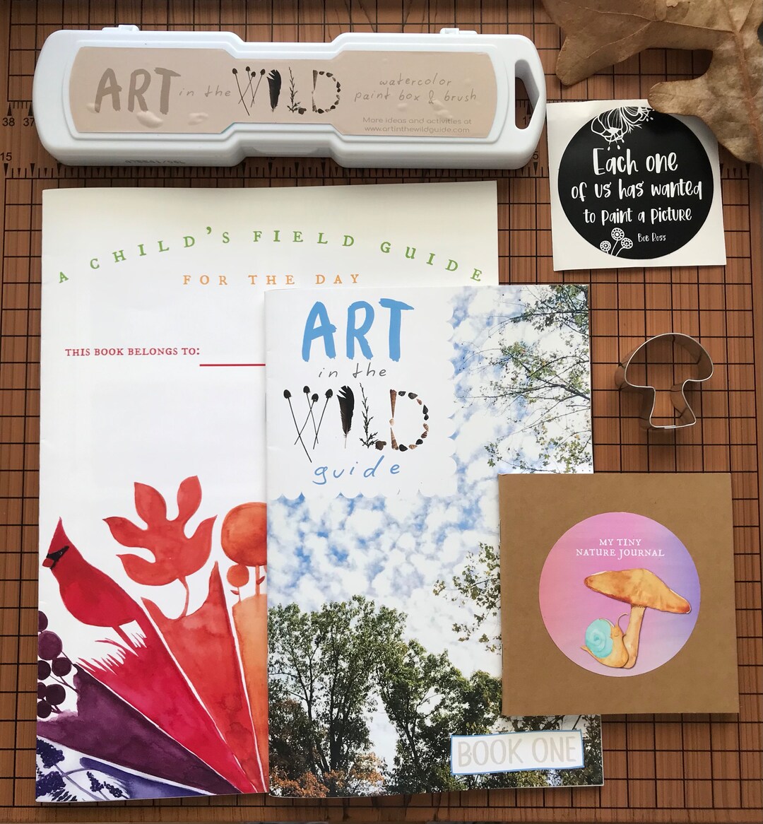 Art in the Wild Book One Homeschool Art in Nature Curriculum Guide ...