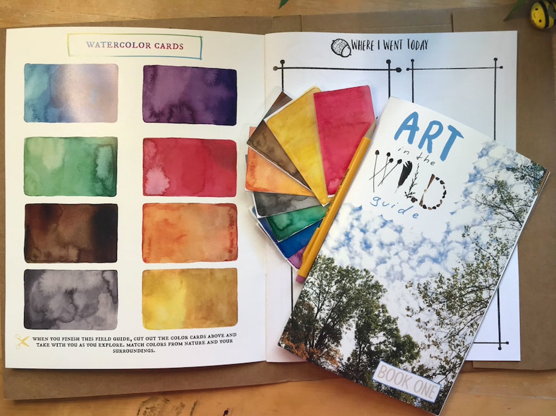 Art in the Wild Guide Booklet and Field Guide Combo Book Bundle - Etsy
