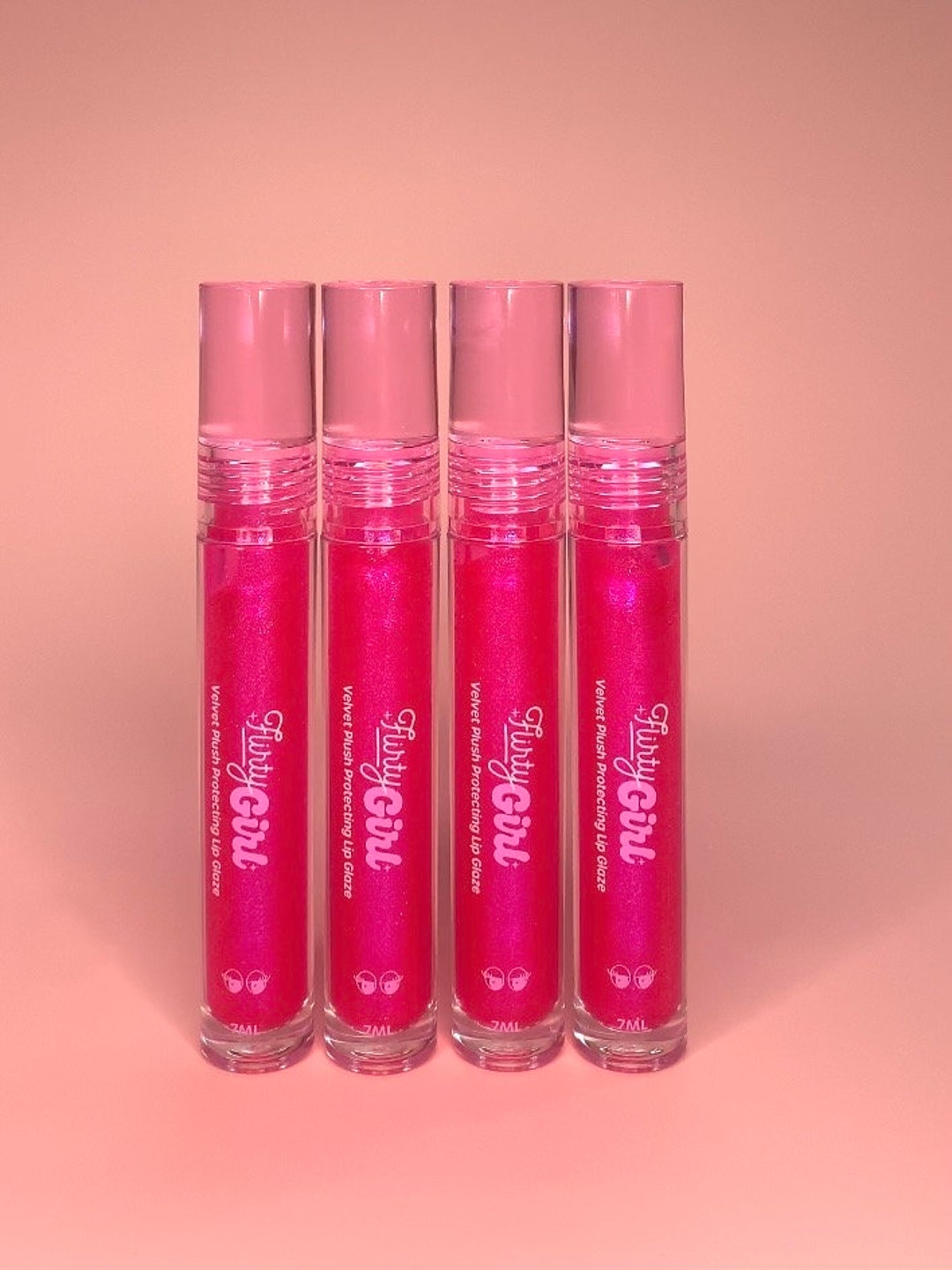 Sparkly Pink Lip Stain Lip Tint Spf Lip Gloss Lip Oil - Etsy