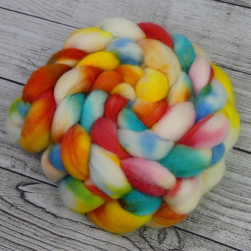 Wool Top Handdyed - Etsy