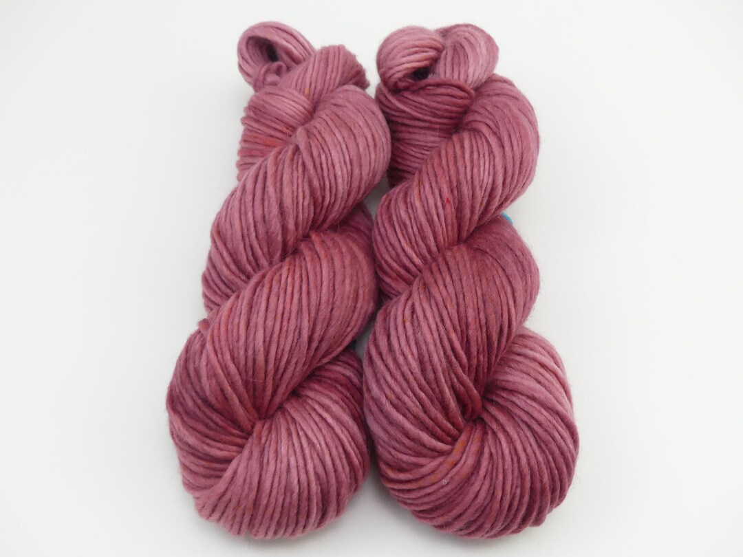 Red Rocks Reclaimed/recycled Hand Dyed 85/15 Wool/mohair Yarn Bulky ...