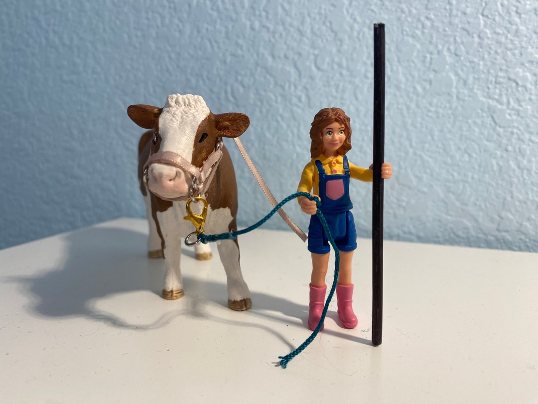 4-H Cow Halter & Lead Rope Set for Toy Cows - Etsy