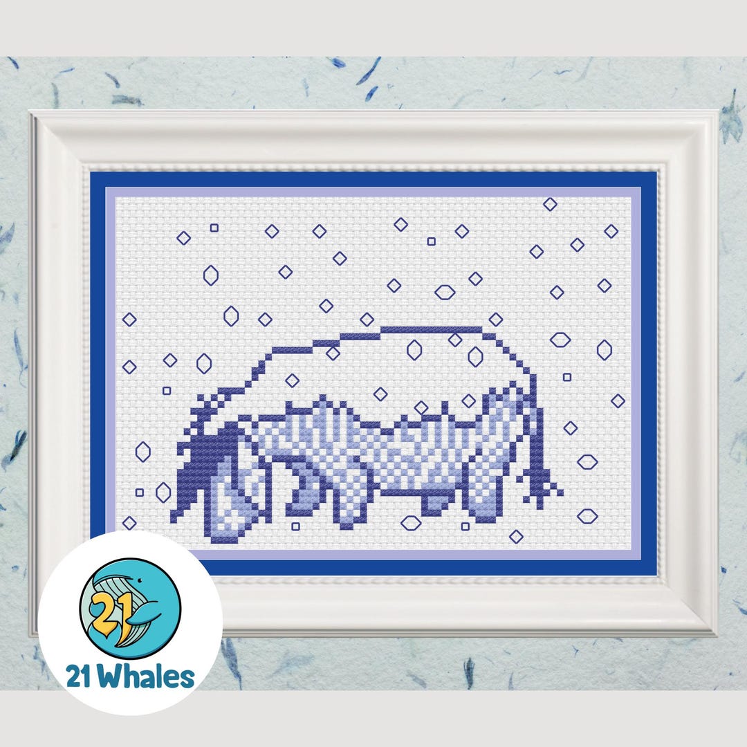 Classic Eeyore Cross Stitch Pattern: Vintage Children's Book Winter Art ...