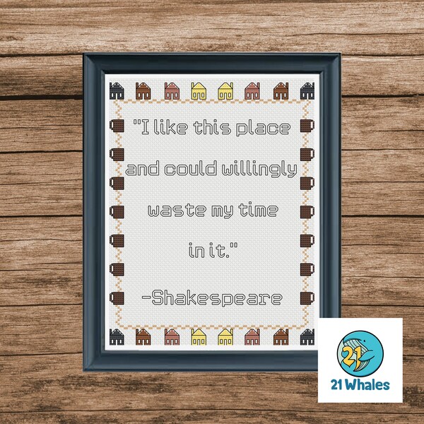 Shakespeare Embroidery - Etsy