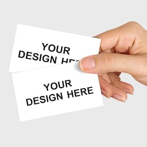 Stand Out Professionally: Personalized Custom Business Cards for Your ...