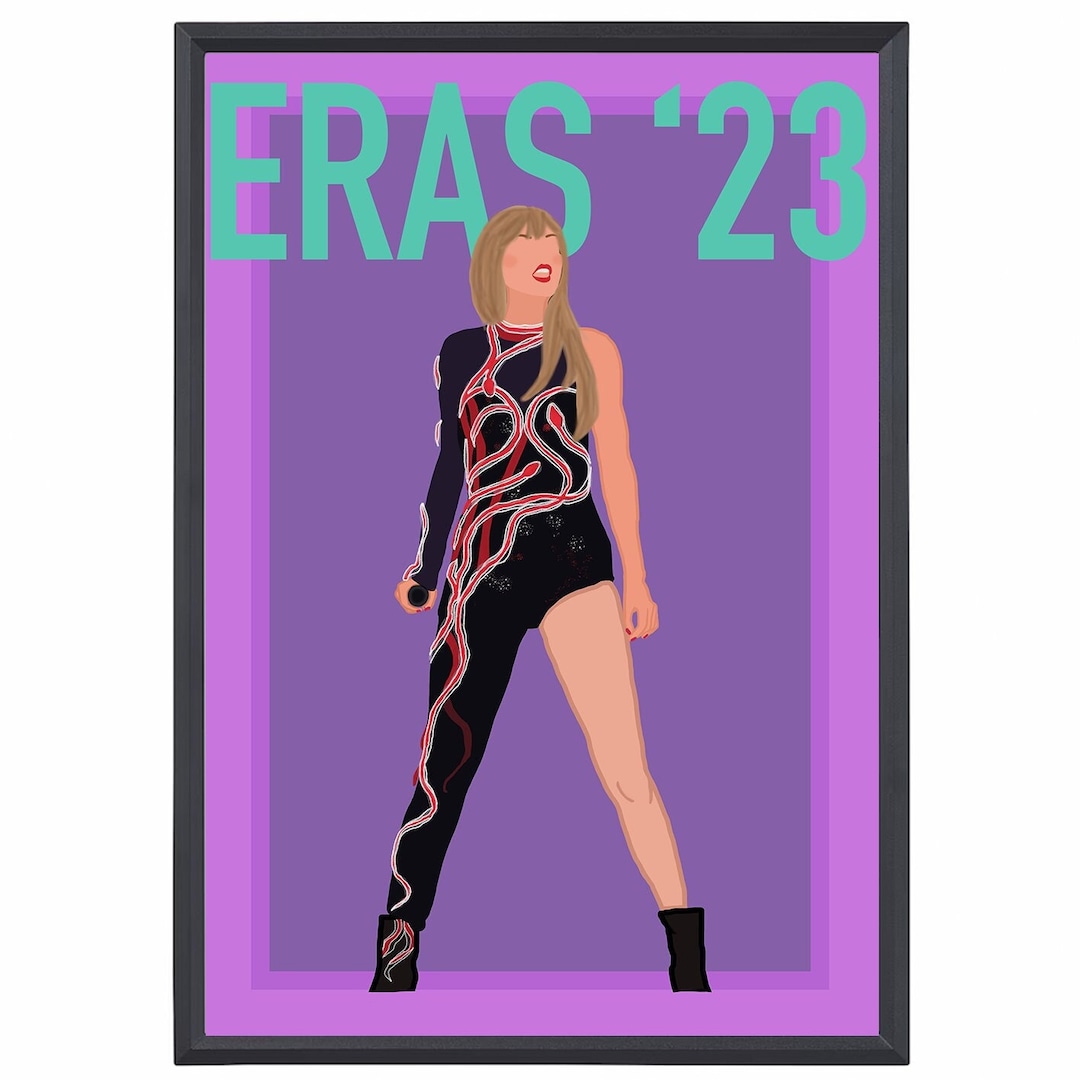 Taylor Swift Eras Poster Wall Art - Etsy