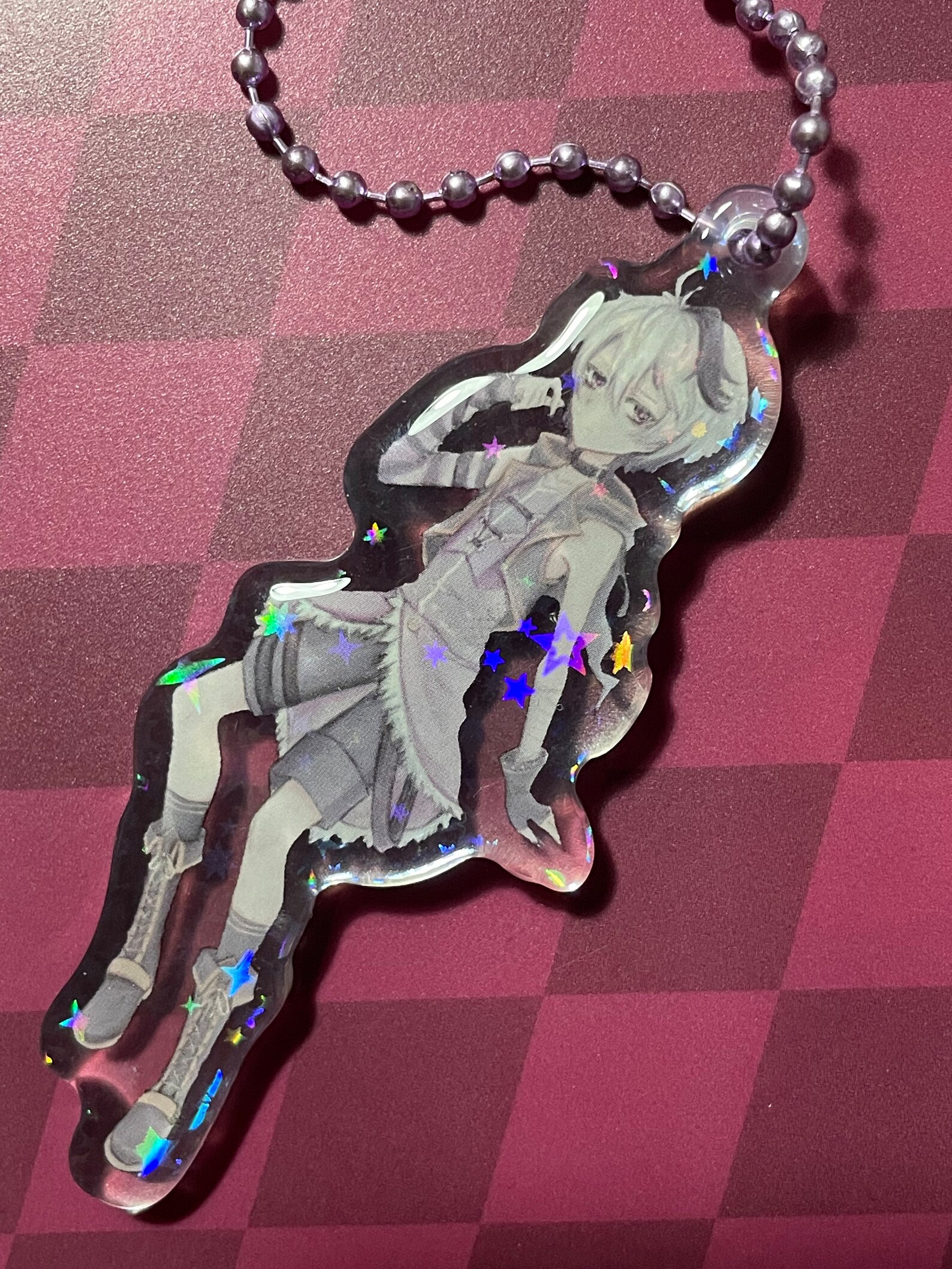 Vocaloid V4 Flower Keychain - Etsy