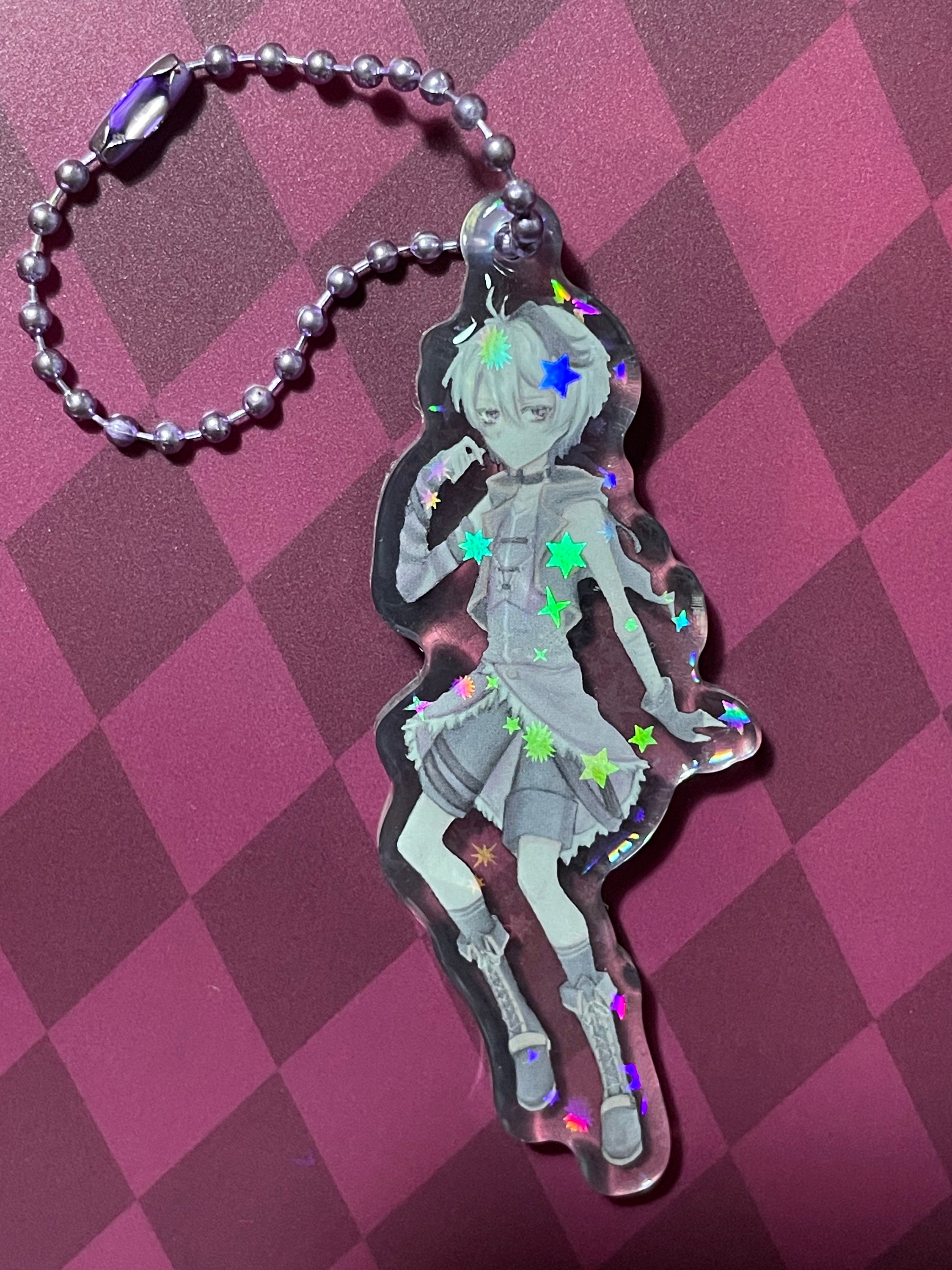 Vocaloid V4 Flower Keychain - Etsy