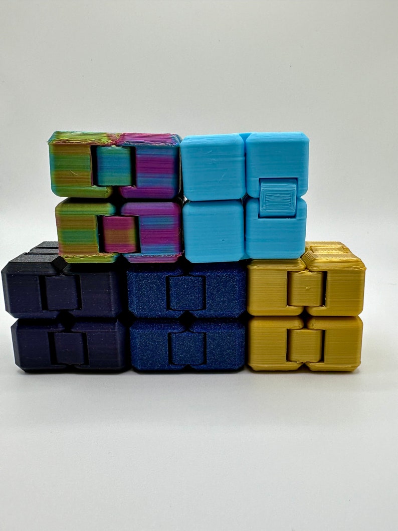 Infinity Cube Fidget 20 Colors Gifts for Boys Gifts for Girls Gifts for ...