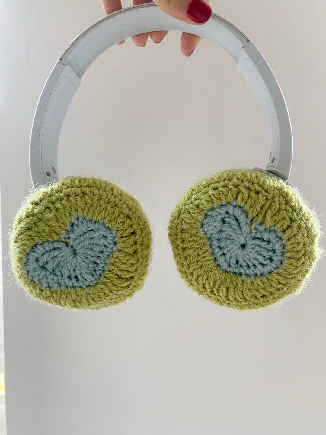 Crochet Headphone Covers Fits All Headphones Custom Soft - Etsy UK