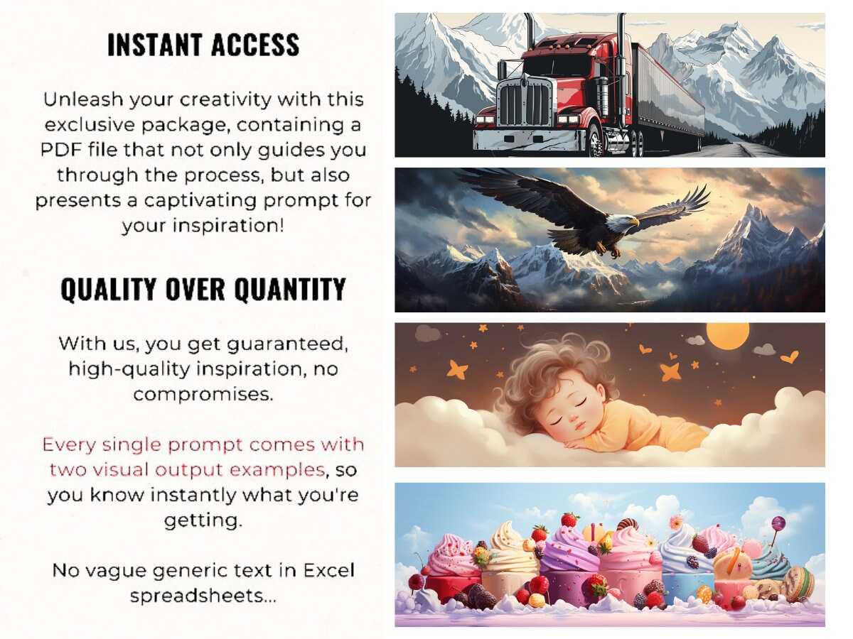 Get Now 100 Website Banner Designs With Their Prompts, and 2 Extra ...